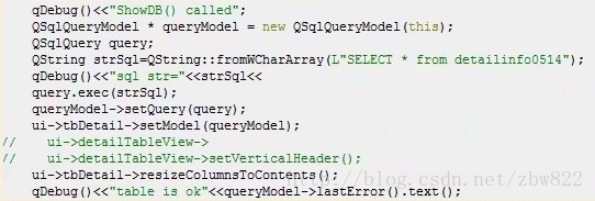 Qt之数据库的两种显示方式对比 Qt数据库数据比对 Csdn博客