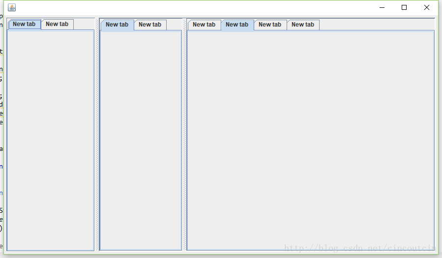 Java Swing Gui设计 Windowbuilder Pro Container使用大全4——jsplitpane使用 Public
