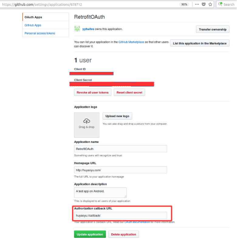 Android Uses Retrofit 01 Oauth2 Github Programmer Sought