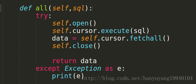基于python的mysql类的编写与使用引用pymysql类 Csdn博客