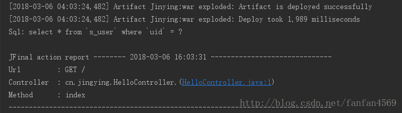【jfinal】之 连接mysql数据库（maven） Jfinal 连接mysql Csdn博客