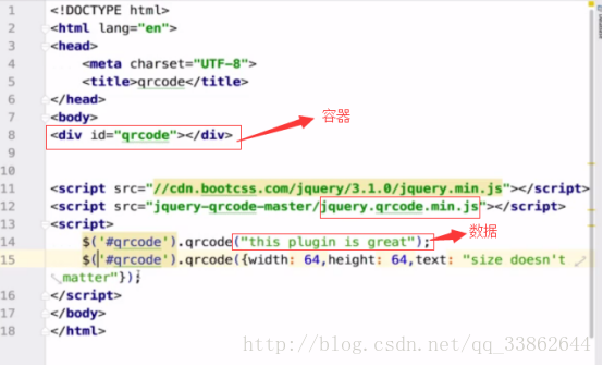 使用qrcode生成二维码qrcoder 生成类似小程序的二维码 Csdn博客 