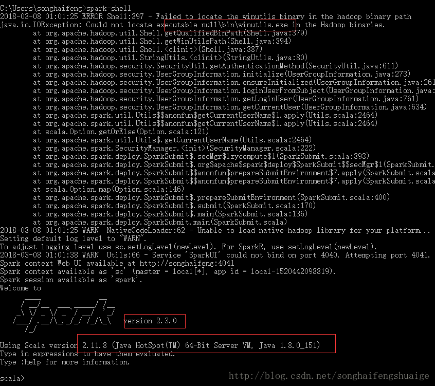 Spark在win10下的环境搭建spark 配置环境 Csdn博客 