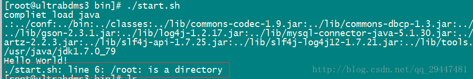 Linux脚本报错 Root Is A Directory Cat ` User Root Linux Is A Directory