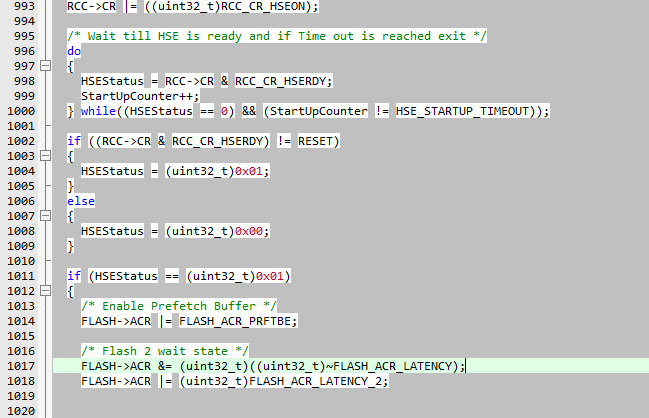 Stm32f103 Clock Configuration Source Code Learning Record Programmer Sought