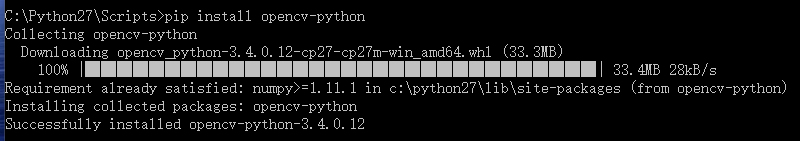 Python实现opencv学习一：安装、环境配置、工具python Opencv安装 Csdn博客