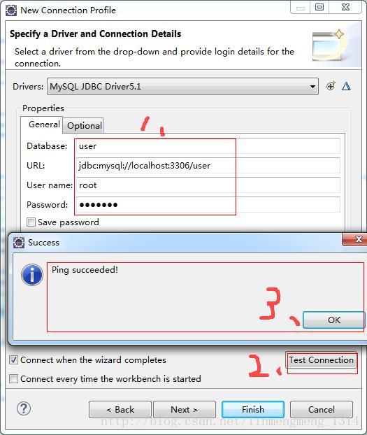 Eclipse配置连接mysql出现ping Failed Pingfailed Csdn博客