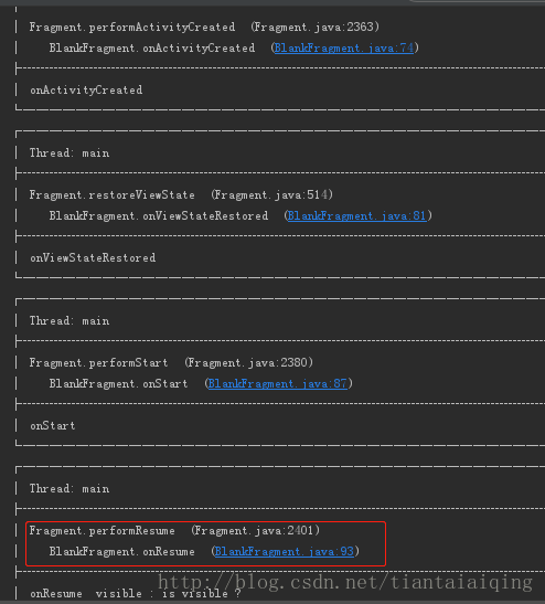 Fragment Replace方法和hide、show方法的生命周期分析 Fragment Replace生命周期 Csdn博客