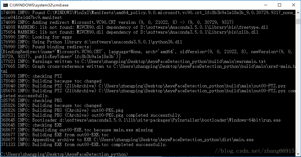 Windows下利用pyinstaller打包python36脚本打包程序 如何换成python 36 Csdn博客