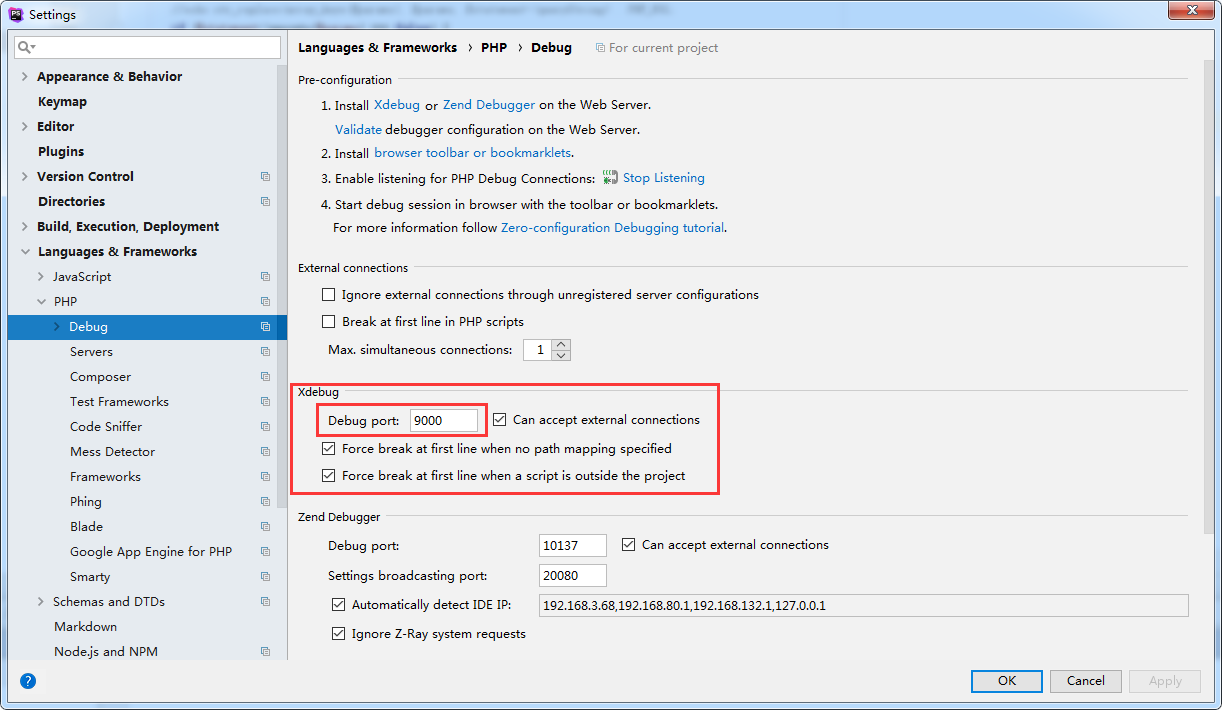Windows环境下phpstorm配置本地php和apachephpstorm配置apache Csdn博客