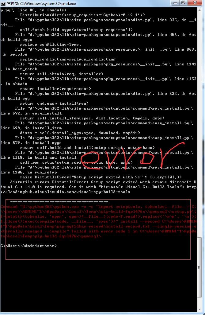 在python36上安装pymssql包pymssql包下载 Csdn博客 