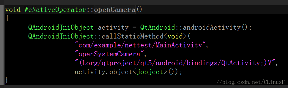 Qt For Android 调用系统摄像头和相册 移动开发 波风水门的博客 Csdn博客