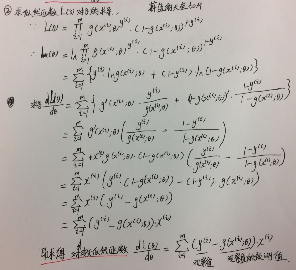 【机器学习】【逻辑回归】代价函数为什么用最大似然估计而不是最小二乘法？最大似然估计代价函数 Csdn博客 