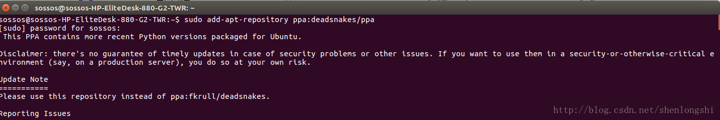 Ubuntu1604 Lts 安装python364及修改默认python命令版本ubuntu安装python36 Csdn博客 