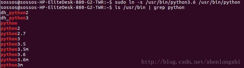 Ubuntu16 04 Lts 安装python3 6 4及修改默认python命令版本 Ubuntu安装python3 6 Csdn博客