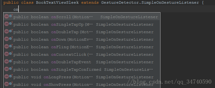 Android 控件的滑动事件与点击事件冲突（gesturedetector，simpleongesturelistener） Android 点击事件与拖动事件冲突 Csdn博客
