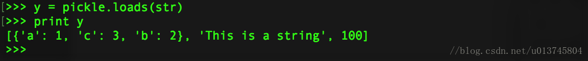 Python对象持久化 Csdn博客 