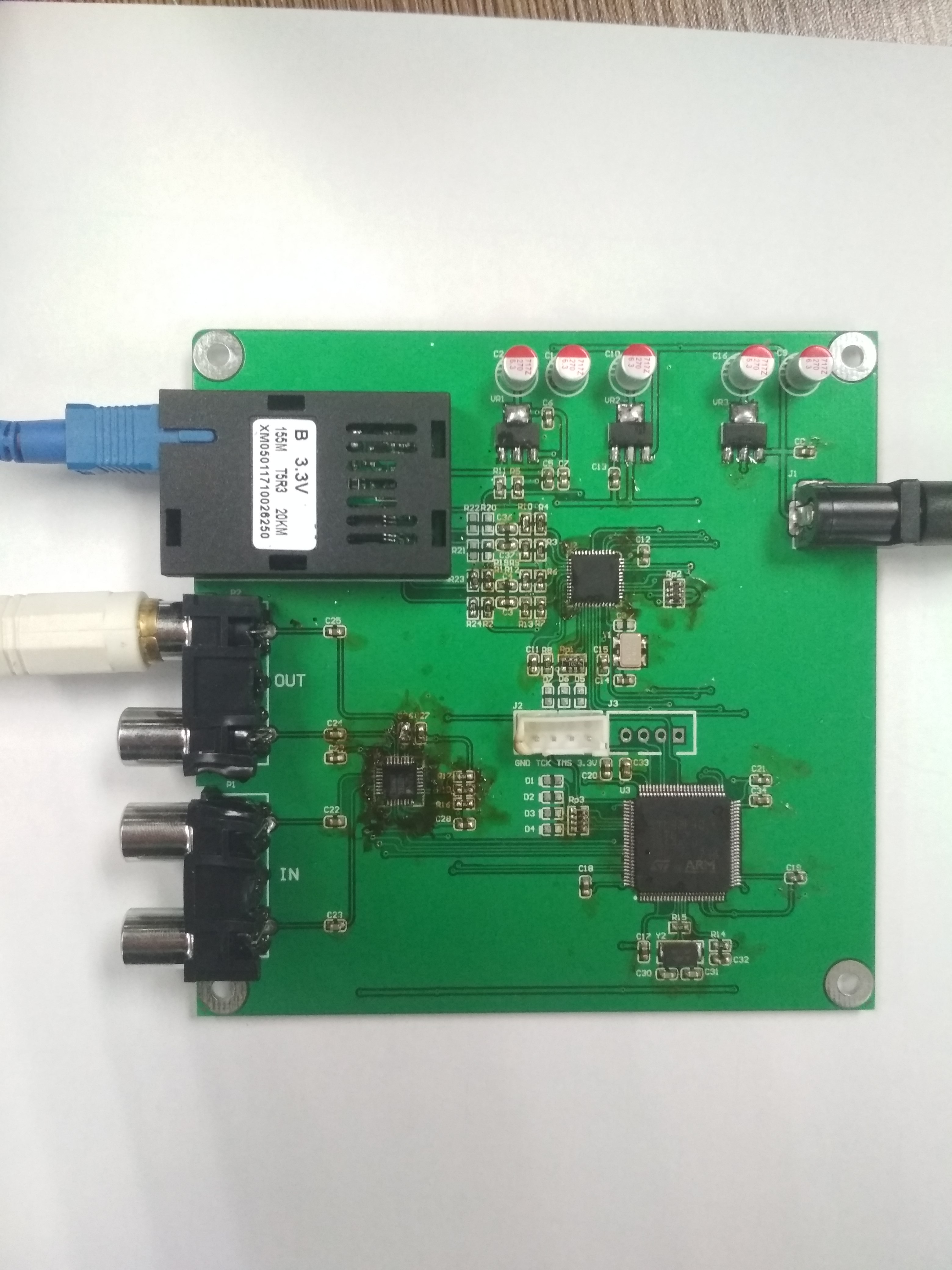 Stm32f4光纤以太网音频传输stm32光纤通信 Csdn博客 