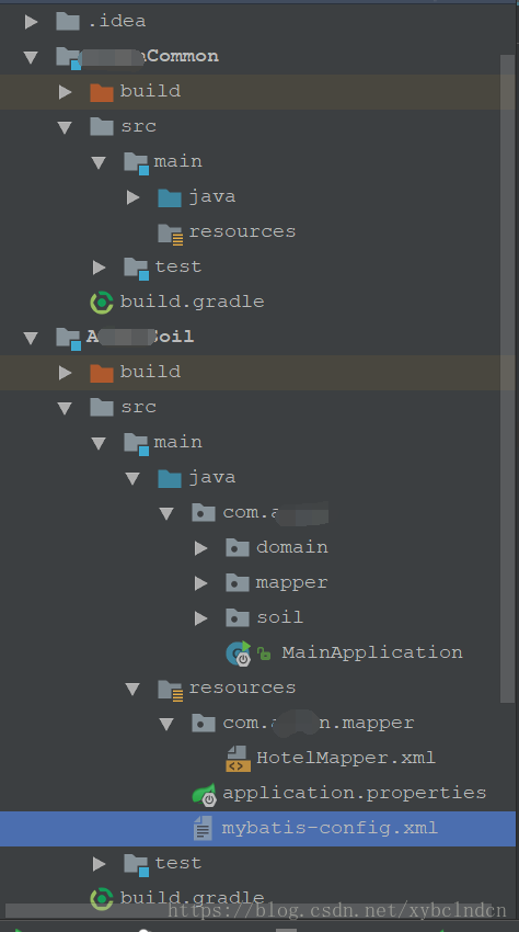 Springbootmybatisgradle的多模块项目整合javaxybclndcn的博客 Csdn博客 
