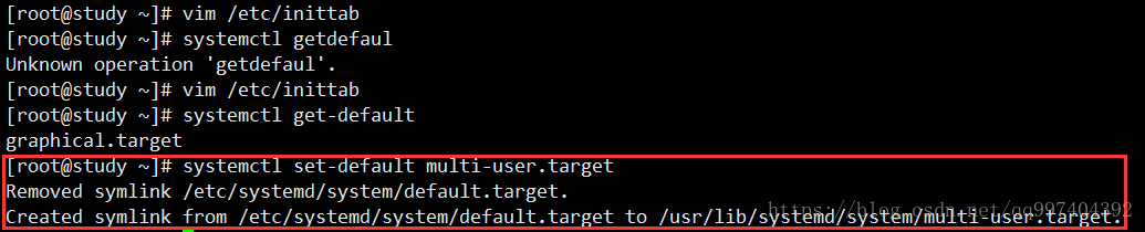 Centos7设置开机启动方式（图形界面命令行界面）centos Shezhi Kaiqi Moren Tuxingjiemian Csdn博客 
