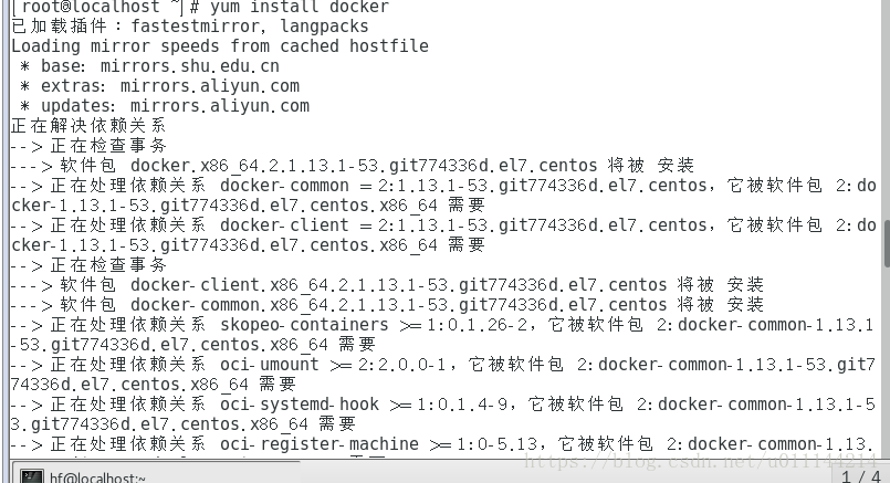 如何在linux Centos7 虚拟机中搭建docker Docker Hub 被墙 Csdn博客