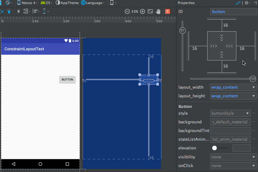 Android新特性constraintlayout约束布局读书笔记 Csdn博客 