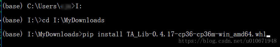 在anaconda3中安装talib包talib库下载anacoda Csdn博客 