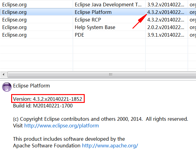 How to view the eclipse the current version number - Programmer Sought