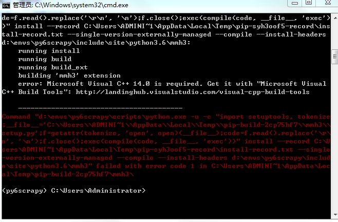 通过pip下载python第三方包时，常出现的错误（例如缺少microsoft Visual 包，没有clexe文件等） Csdn博客