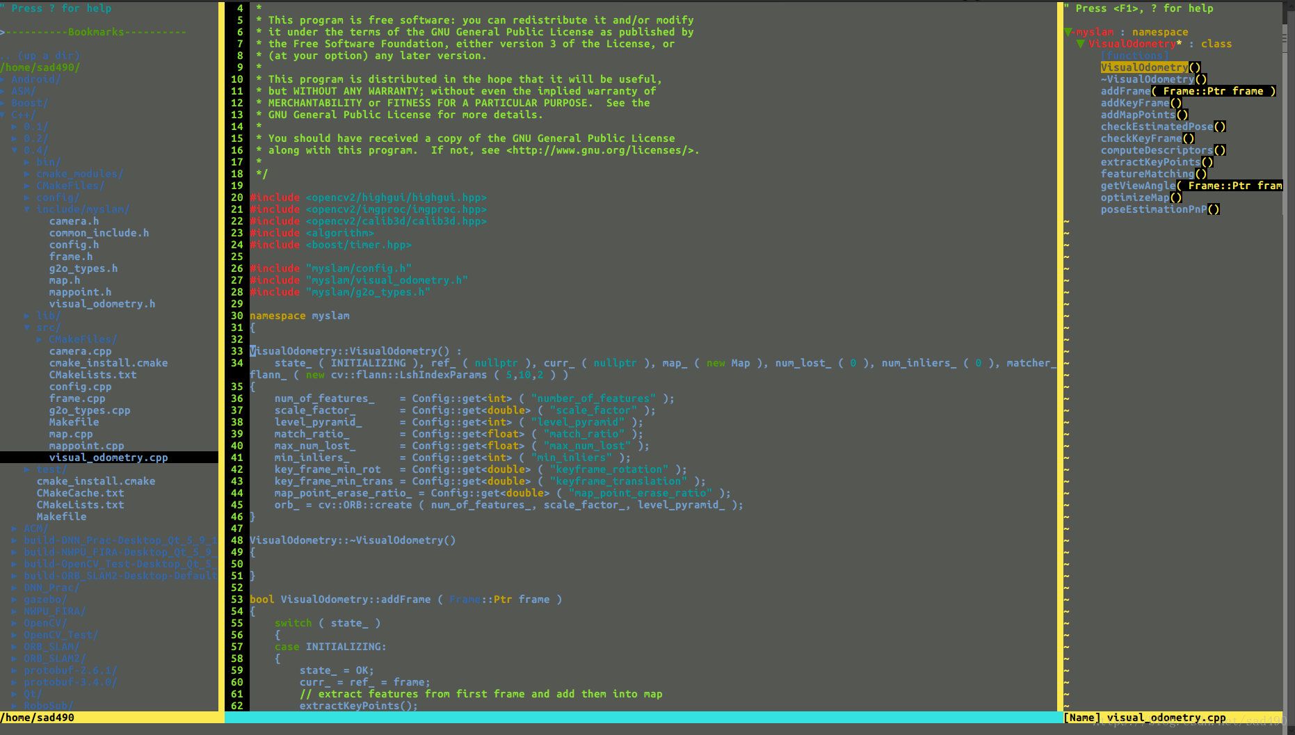 Vim炫酷配置vim Easytags Csdn博客 