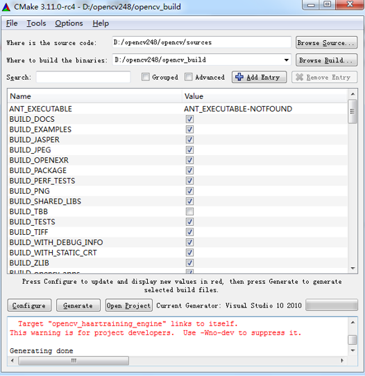 如何解决cmake进行编译opencv问题cmake无法 编译opencv Csdn博客 5789