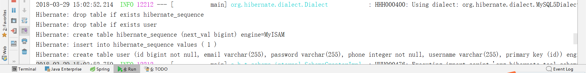 Spring Boot通过实体类自动创建表时出现创建不上的情况_springboot 实体定字段不生成表字段-CSDN博客