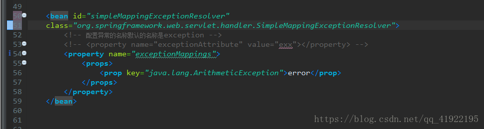 Springmvc异常处理之xml配置方式配置disableexceptionxml Csdn博客 4377