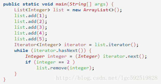[concurrentmodificationexception]关于对map、list等集合操作抛出concurrentmodificationexception 异常问题 增加list中