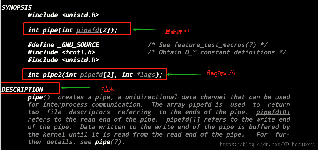 Linux进程通信———无名管道linux Pipe Pipe2区别 Csdn博客 