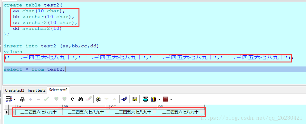 通过实战探索数据库中的char、varchar、varchar2、nvarchar2的部分区别 Varchar Varchar2
