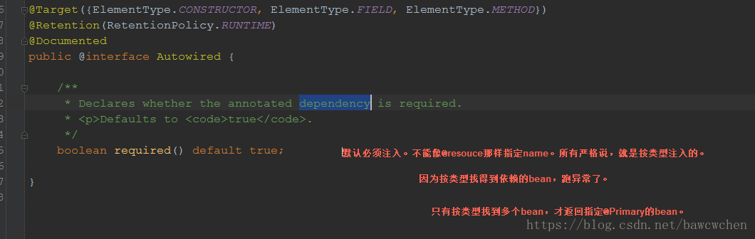 Spring中注解 Autowired与 Resource的依赖注入源码分析 Resource Autowired 报错加什么依赖 Csdn博客