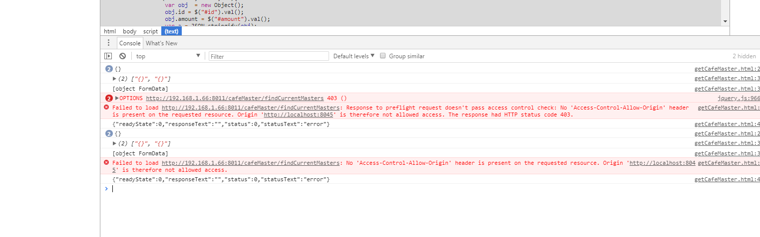 Springboot解决跨域时遇见的问题 两个请求结果傻傻分不清。springboot15 跨域配置无效而且有两个请求 Csdn博客