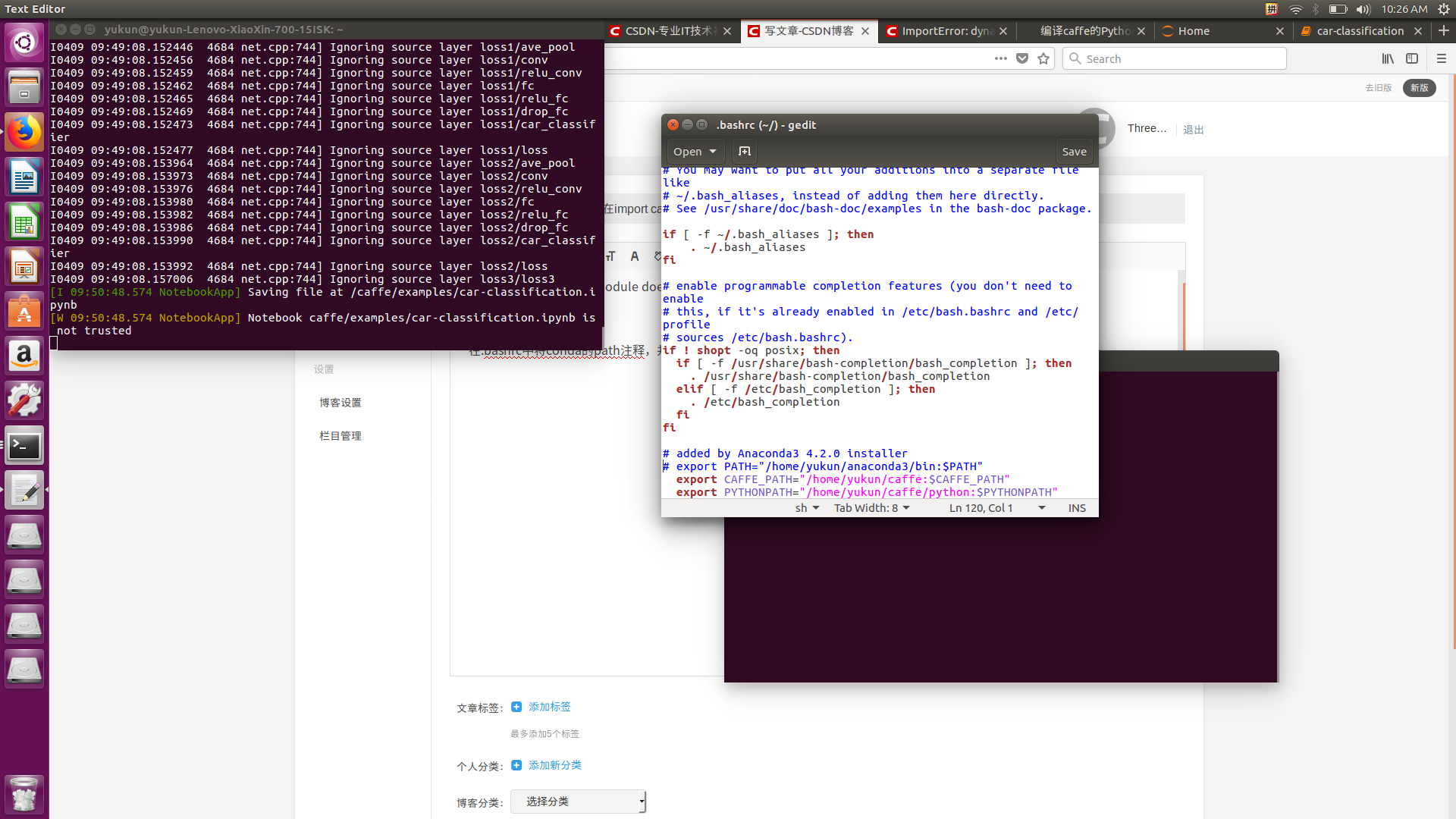 Caffeconda在import Caffe 报错importerror Dynamic Module Does Not Define Moduleconda编译python