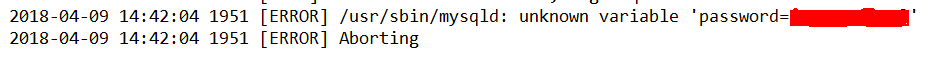 Mysql 启动 Unknown Variable Passwordmypwdmysql Unknown Variable Password Csdn博客