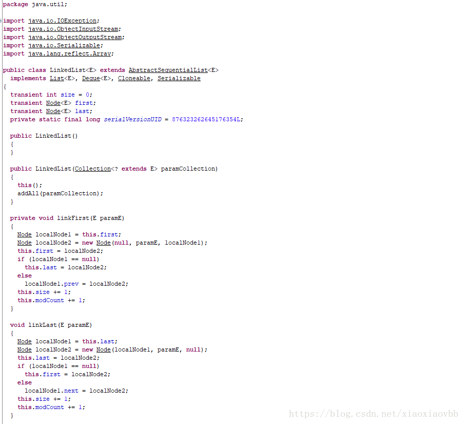Java基础 Arraylist和linkedlist的区别和实现原理arraylist与linkedlist的异同并简述各自实现的原理 Csdn博客