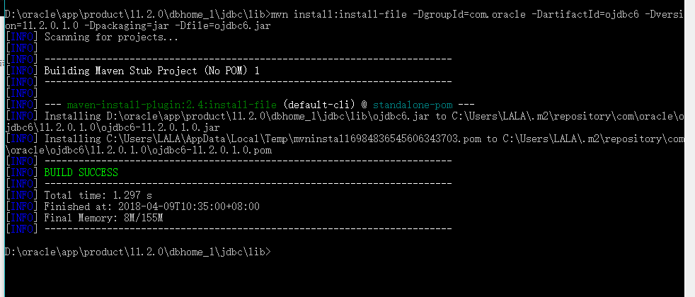 Missing Artifact Com Oracle Ojdbc7 Jar 12 1 0 1 Configuring Maven Pom Xml Ojdbc Jar Package
