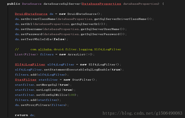 Druid集成实现慢sql监控druid监控慢sql Csdn博客 