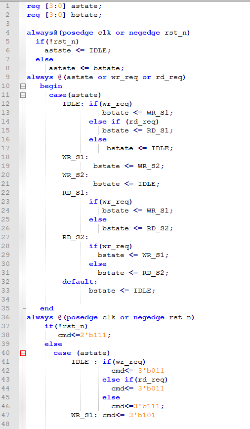 Verilog 状态机设计状态机的设计verilog Csdn博客
