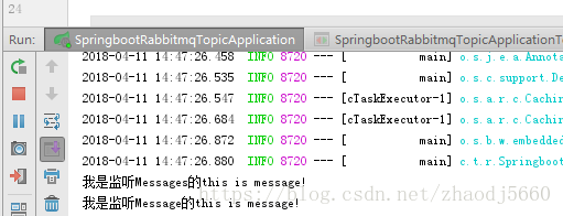 Springboot中整合rabbitmq之topic模式（单个springboot项目）springboot Rabbitmq 使用topic模式 Csdn博客