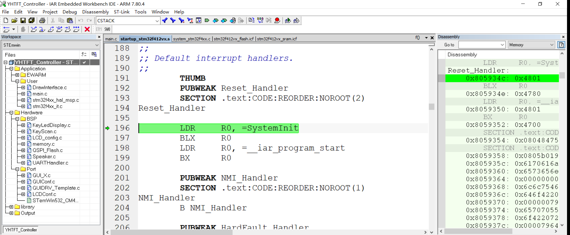 Iar启动代码分析 干货iar Vector Table Csdn博客 2523