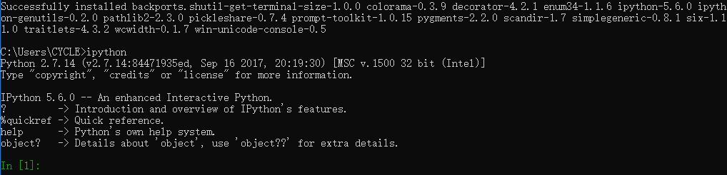 Windows环境下更新pip和安装ipython怎么重装ipython Csdn博客 