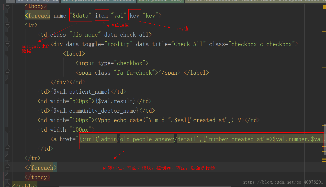 Tp5的数据查询，分页及数据遍历 Thinkphp5分页获取的对象数据怎么遍历修改 Csdn博客