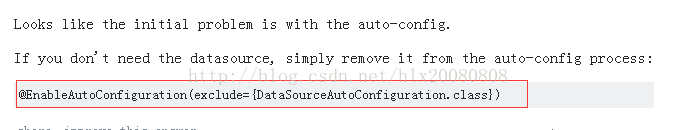 Spring Boot运行发生异常factory Method Datasource Threw Exception Nested Exception Is Org 8309