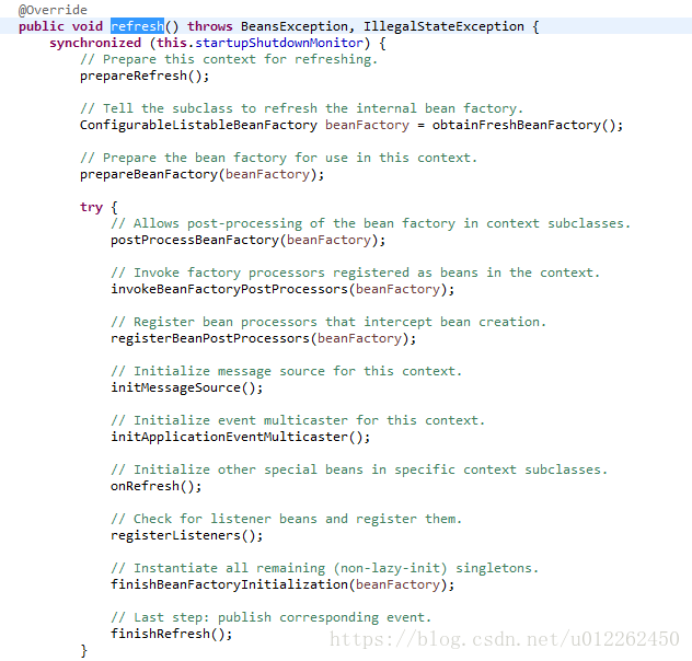 关于spring Ioc加载过程servletcontextlistener 引入spring Ioc Csdn博客 
